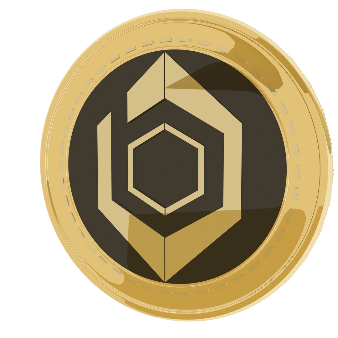 3D Model Bionic Crypto Cryptocurrency Gold Coin - TurboSquid 1783002