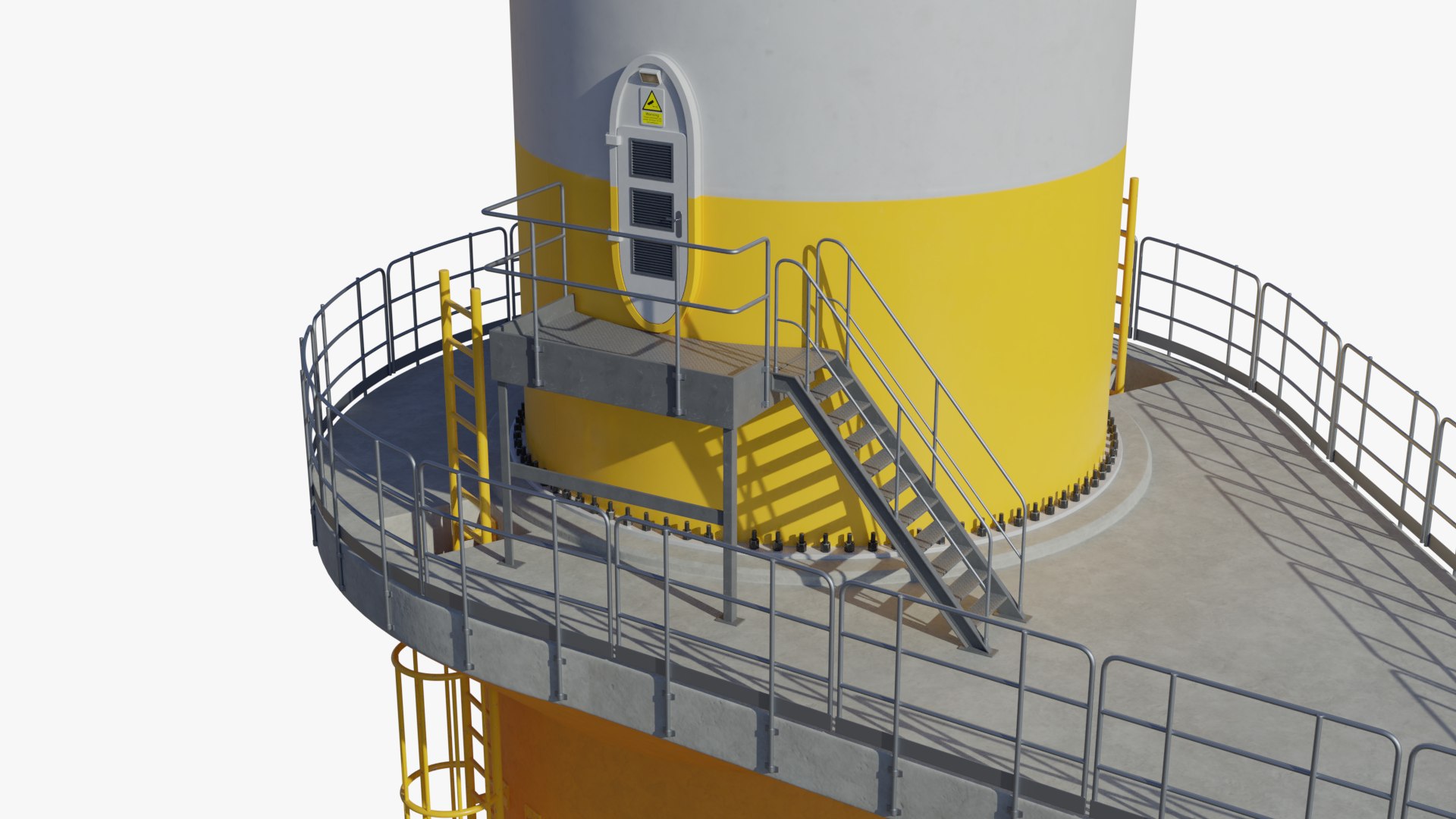 REpower 5M Offshore Wind Turbine 3D model - TurboSquid 1724326