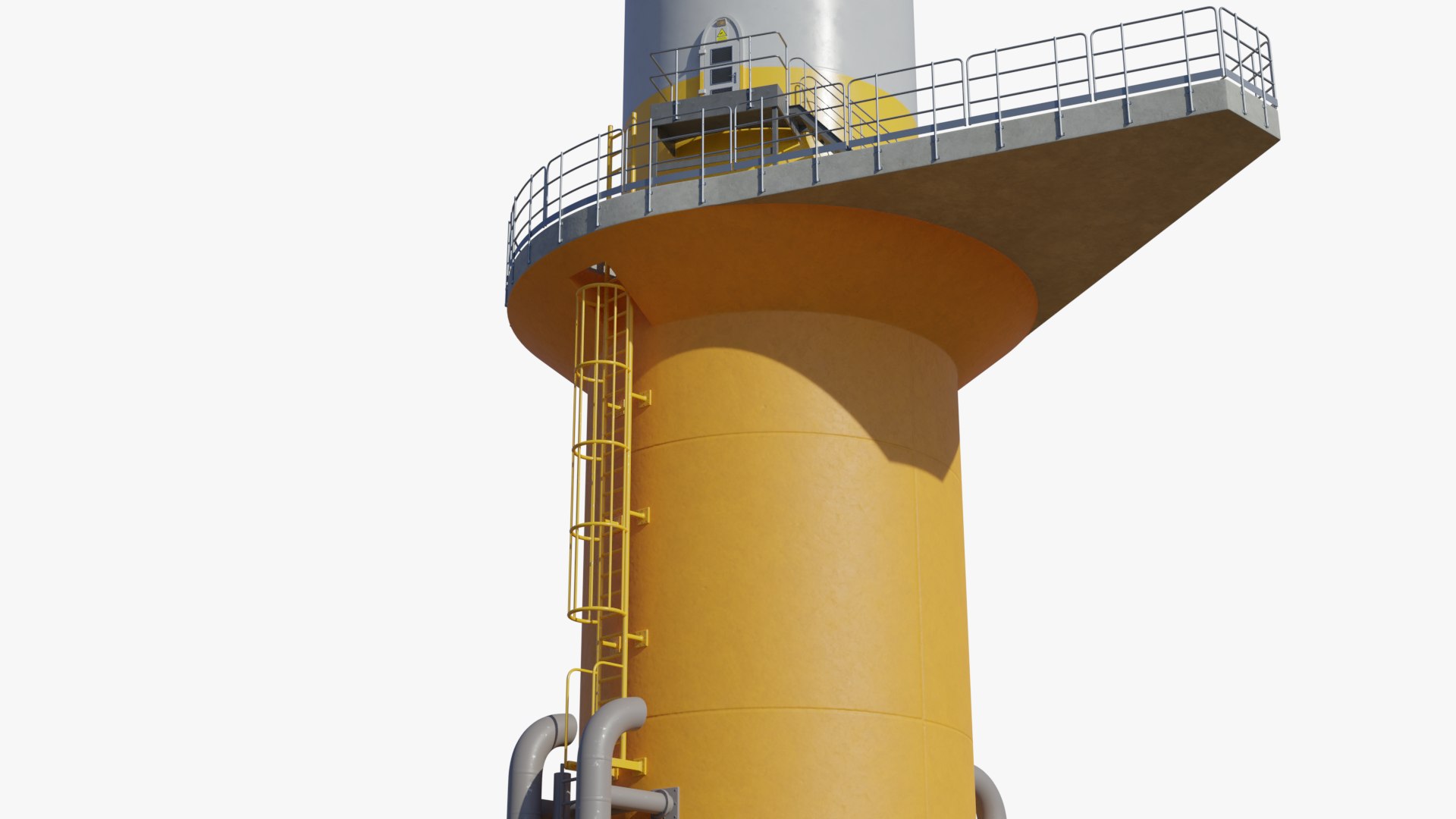 REpower 5M Offshore Wind Turbine 3D model - TurboSquid 1724326