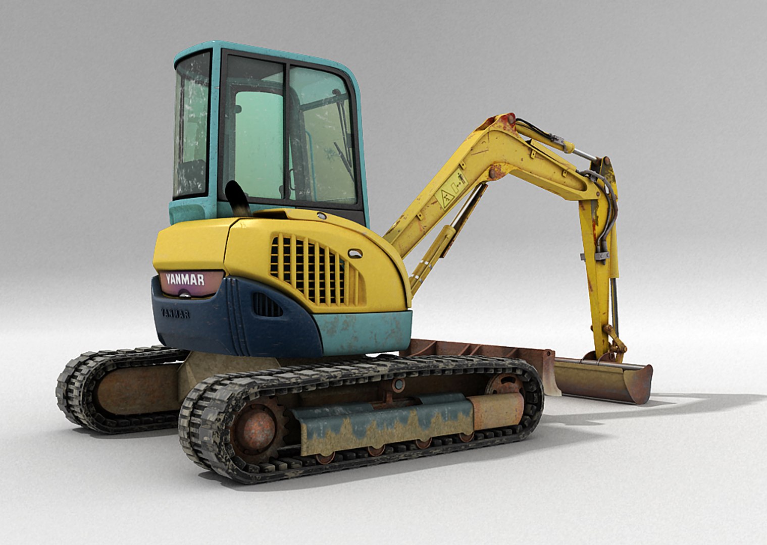 3d Model Excavator
