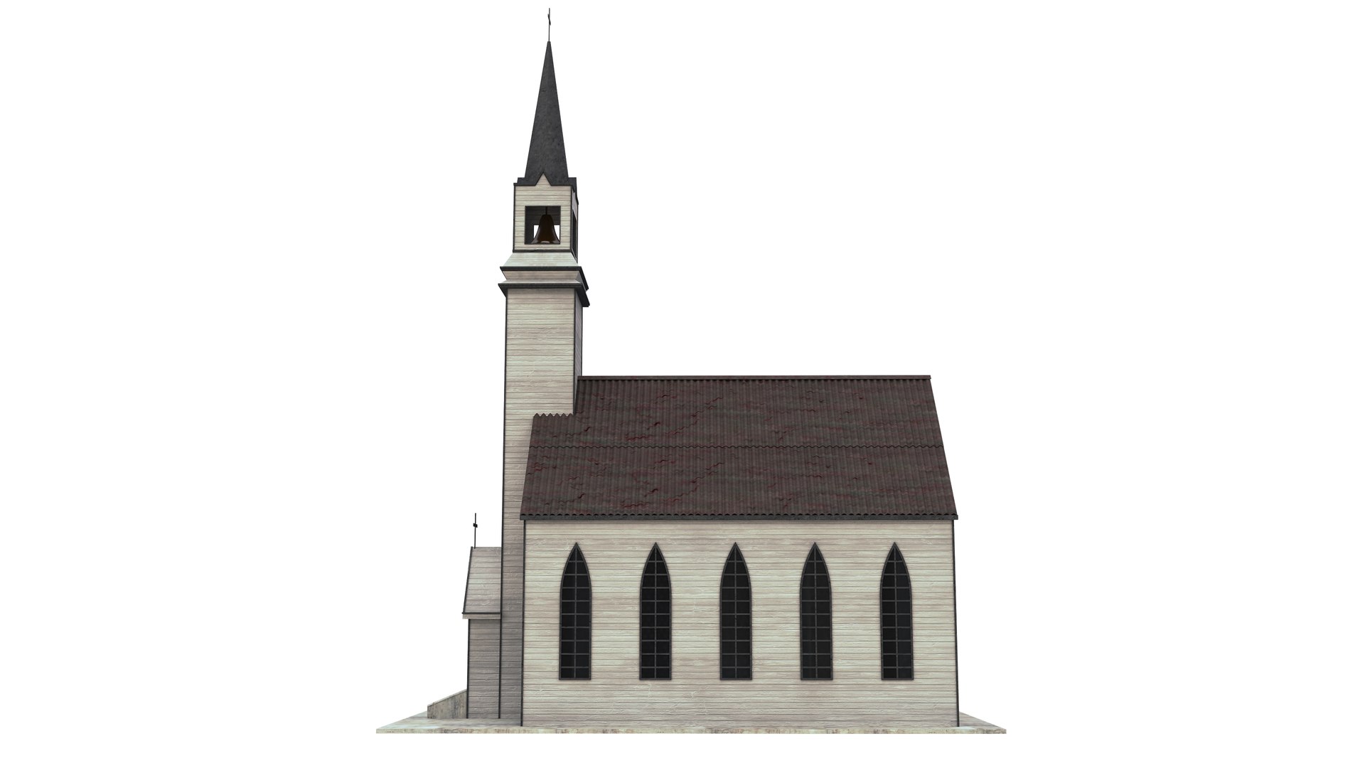 Building Church Chapel 3D Model - TurboSquid 1507237