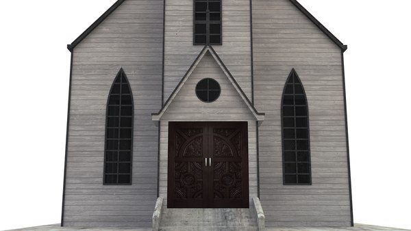 Building church chapel 3D model - TurboSquid 1507237