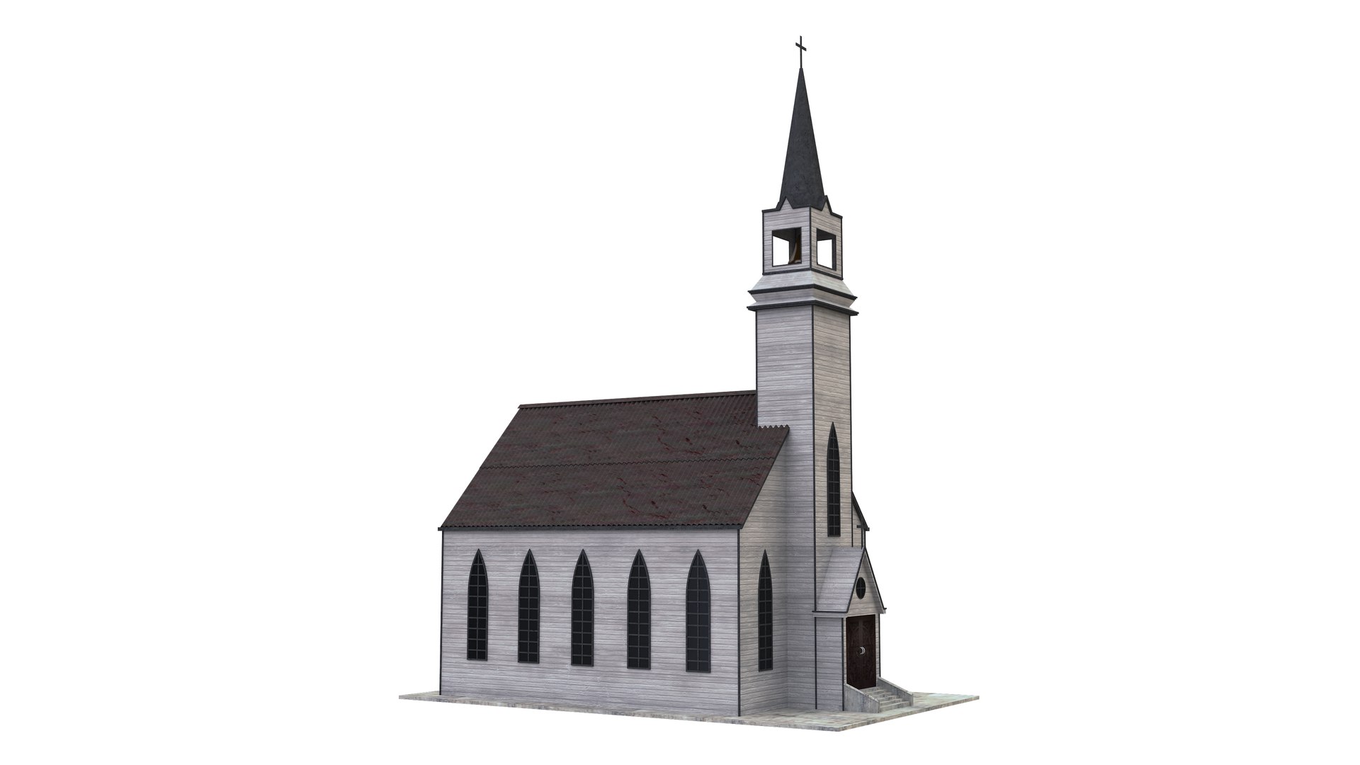 Building Church Chapel 3D Model - TurboSquid 1507237