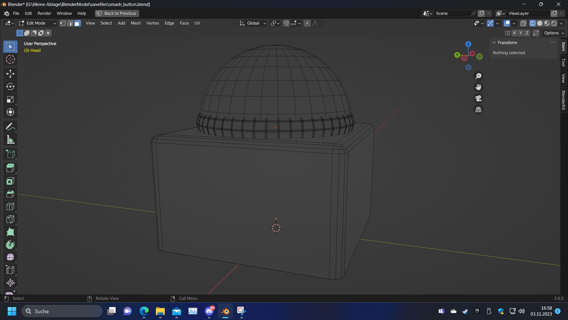 Smash Button With Texture And Animation 3D Model - TurboSquid 2147401