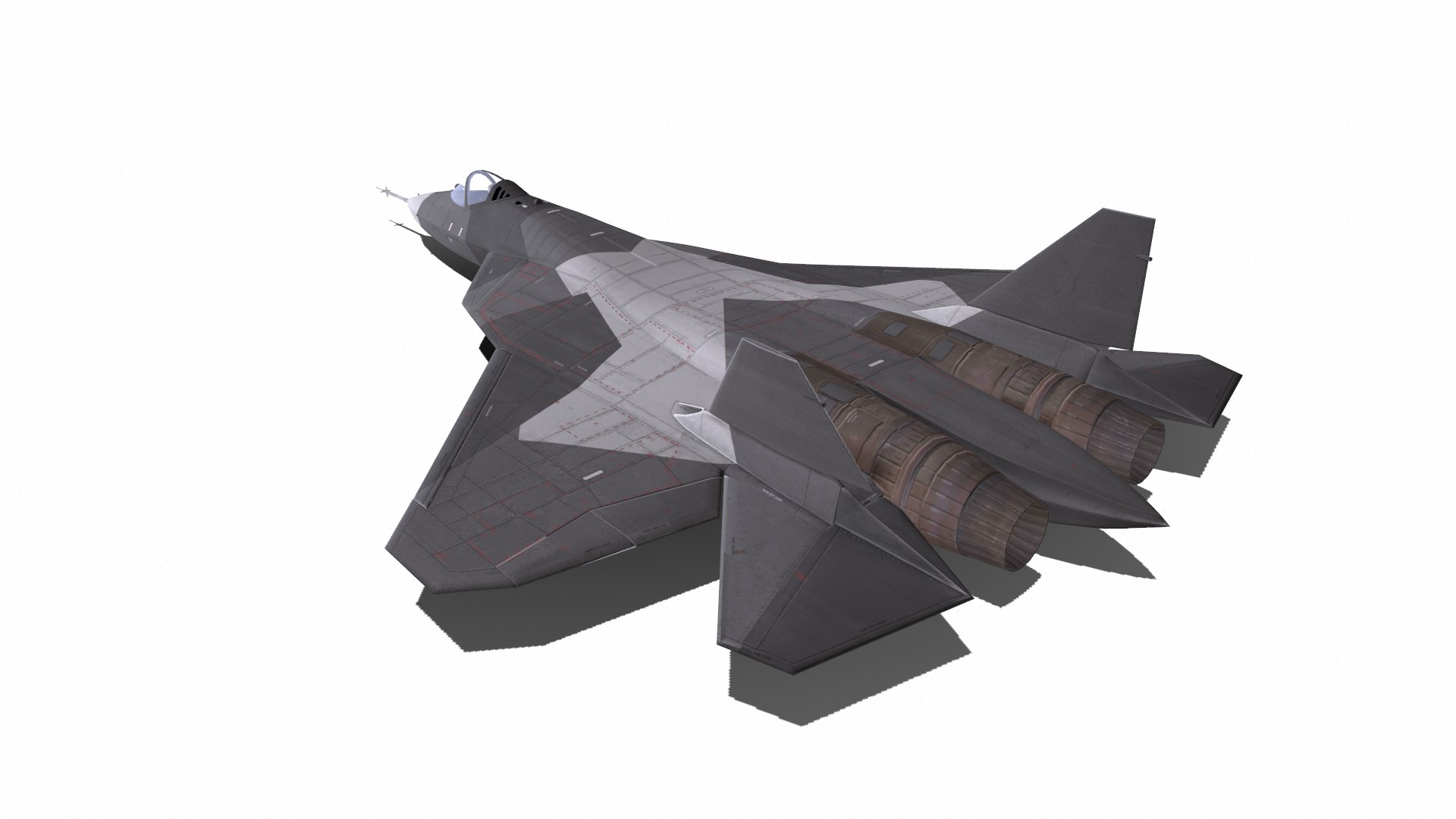 Sukhoi Su-57 3D Model - TurboSquid 1568096