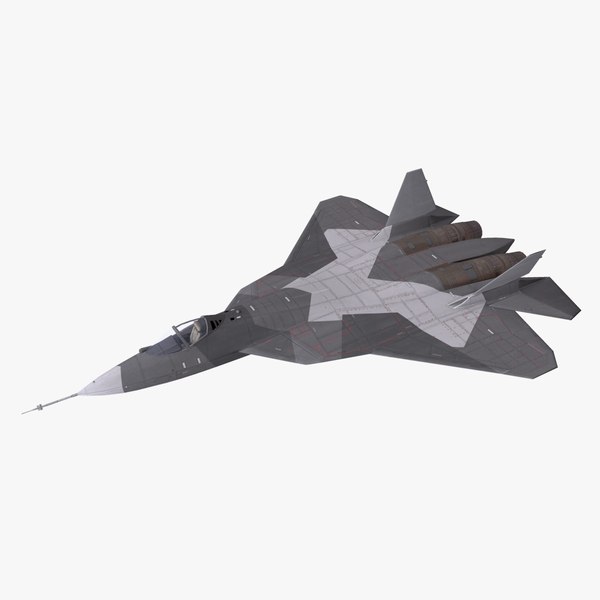 Sukhoi su-57 3D model - TurboSquid 1568096