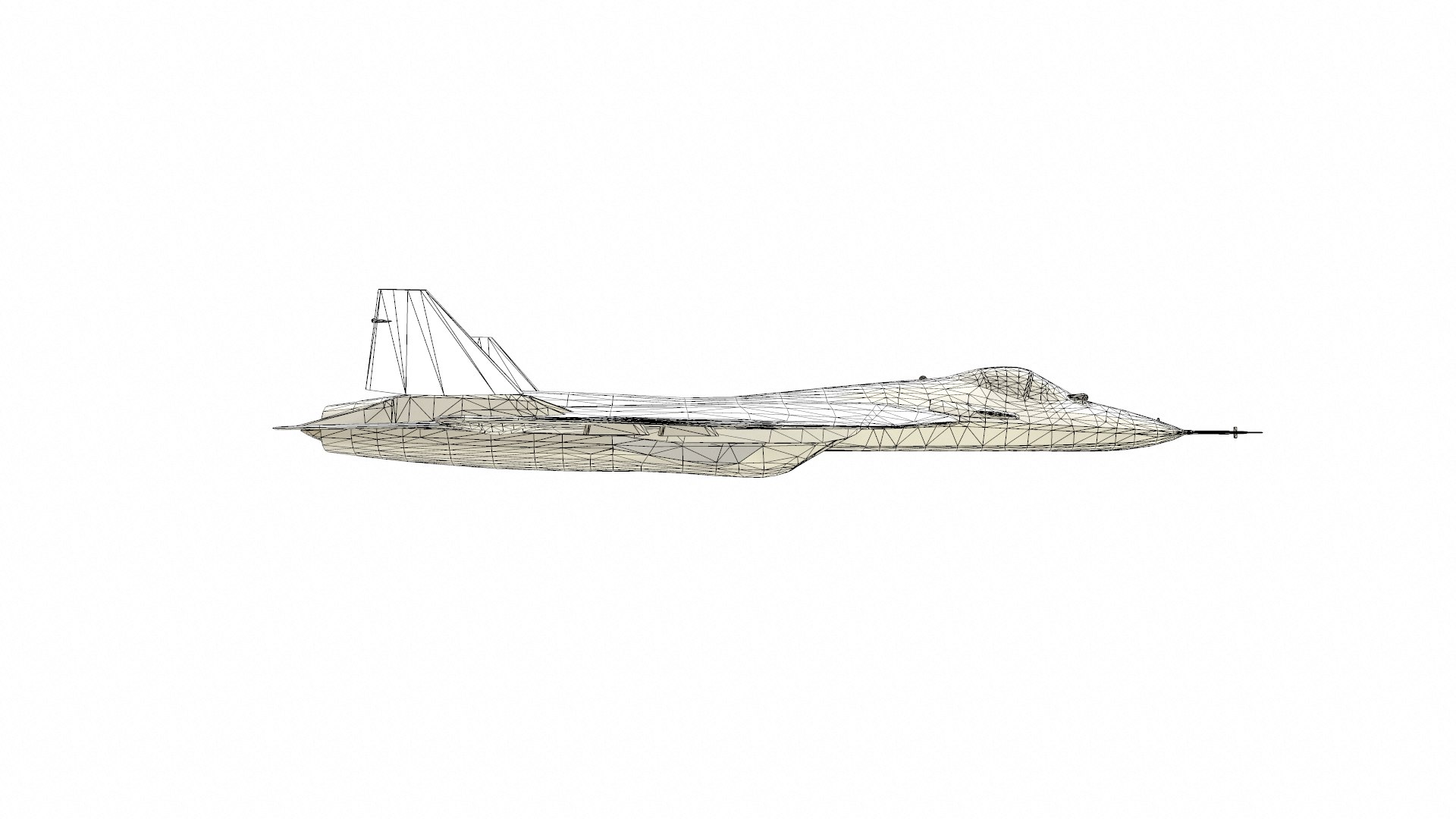 Sukhoi Su-57 3D Model - TurboSquid 1568096