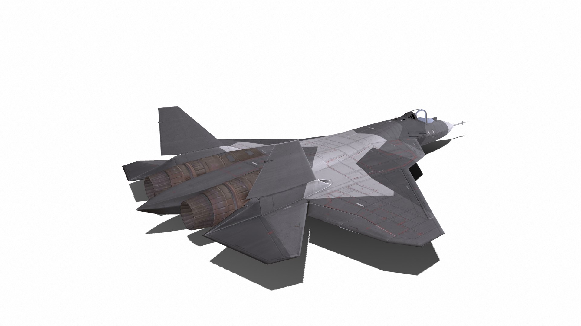Sukhoi Su-57 3D Model - TurboSquid 1568096