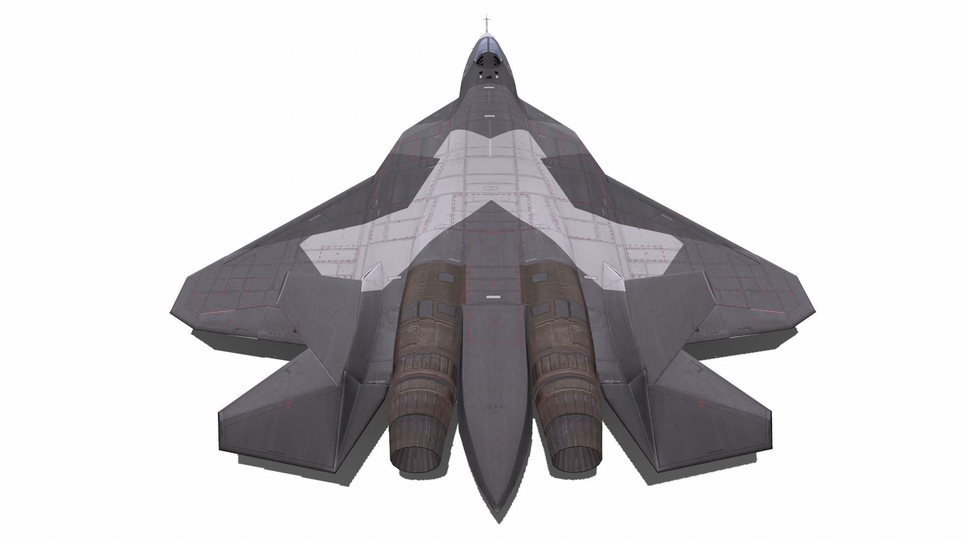 Sukhoi Su-57 3D Model - TurboSquid 1568096