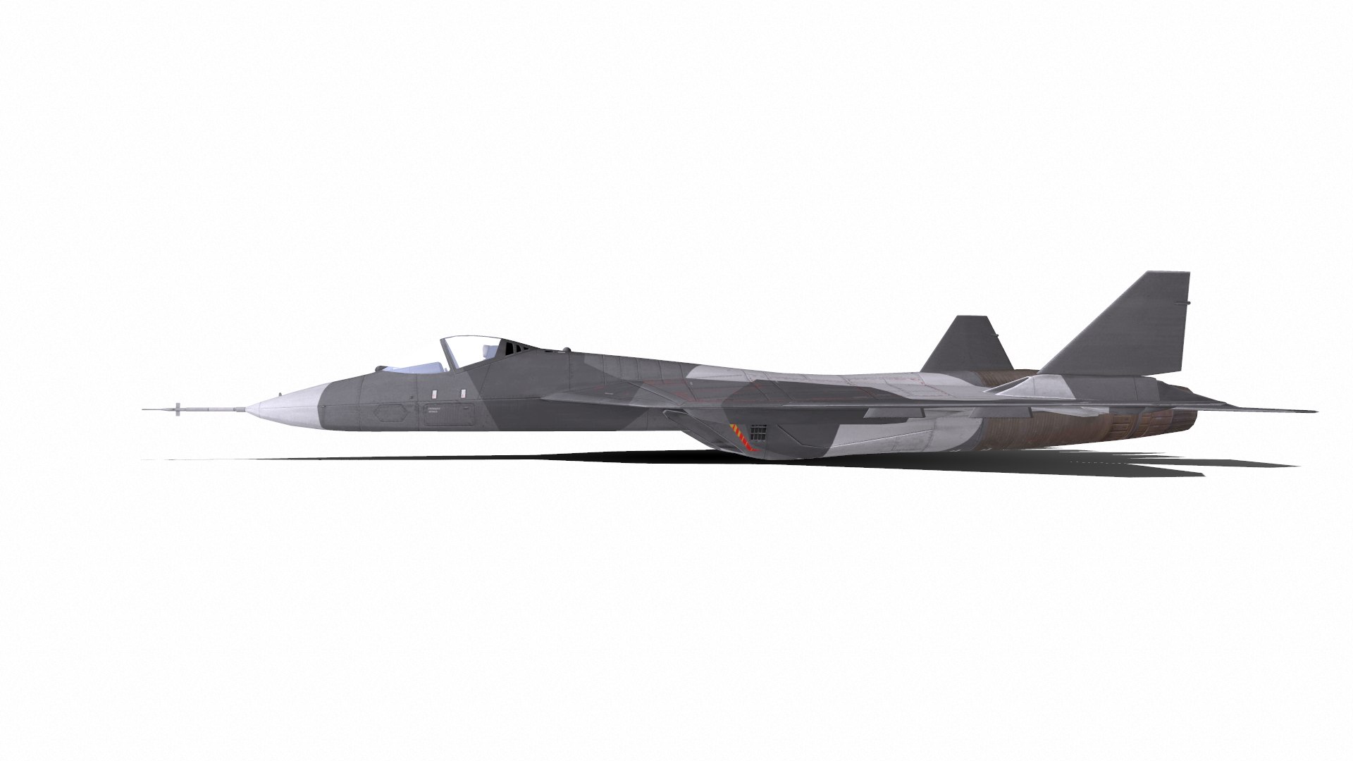 Sukhoi Su-57 3D Model - TurboSquid 1568096