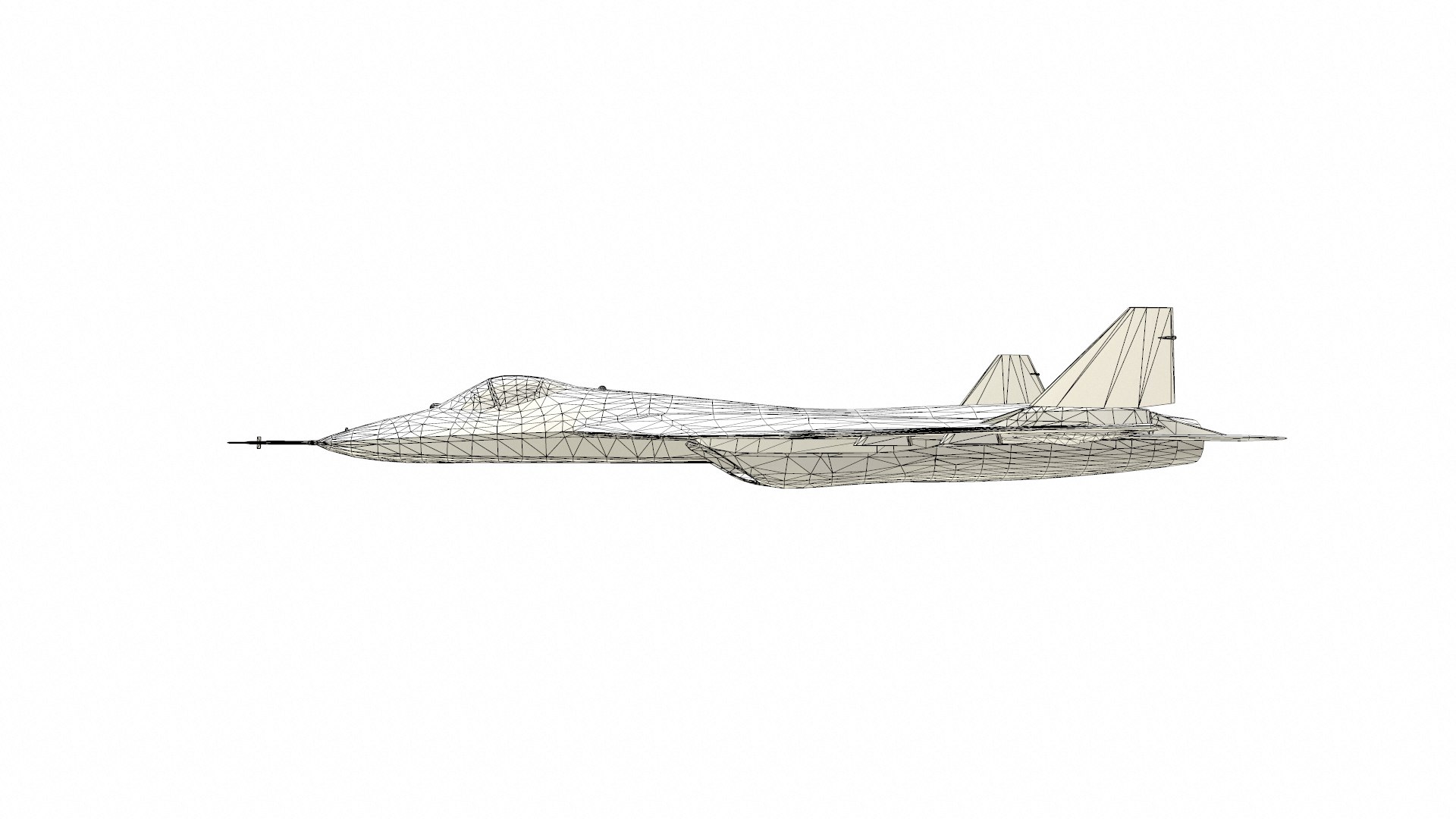 Sukhoi Su-57 3D Model - TurboSquid 1568096