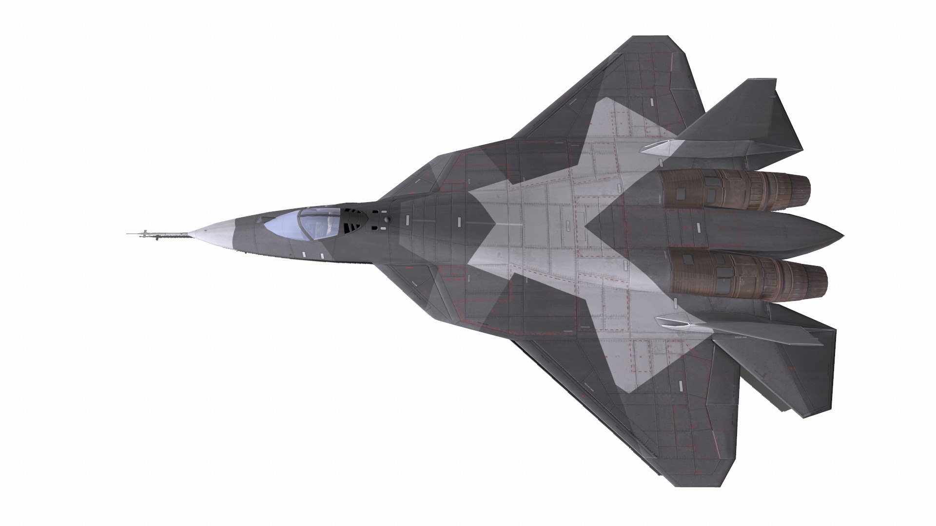 Sukhoi Su-57 3D Model - TurboSquid 1568096