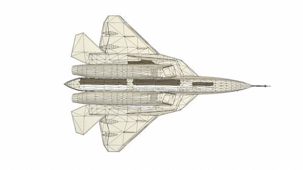 Sukhoi su-57 3D model - TurboSquid 1568096