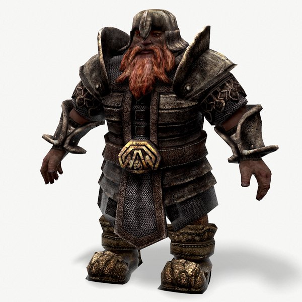 modelo 3d Enano - TurboSquid 2100189