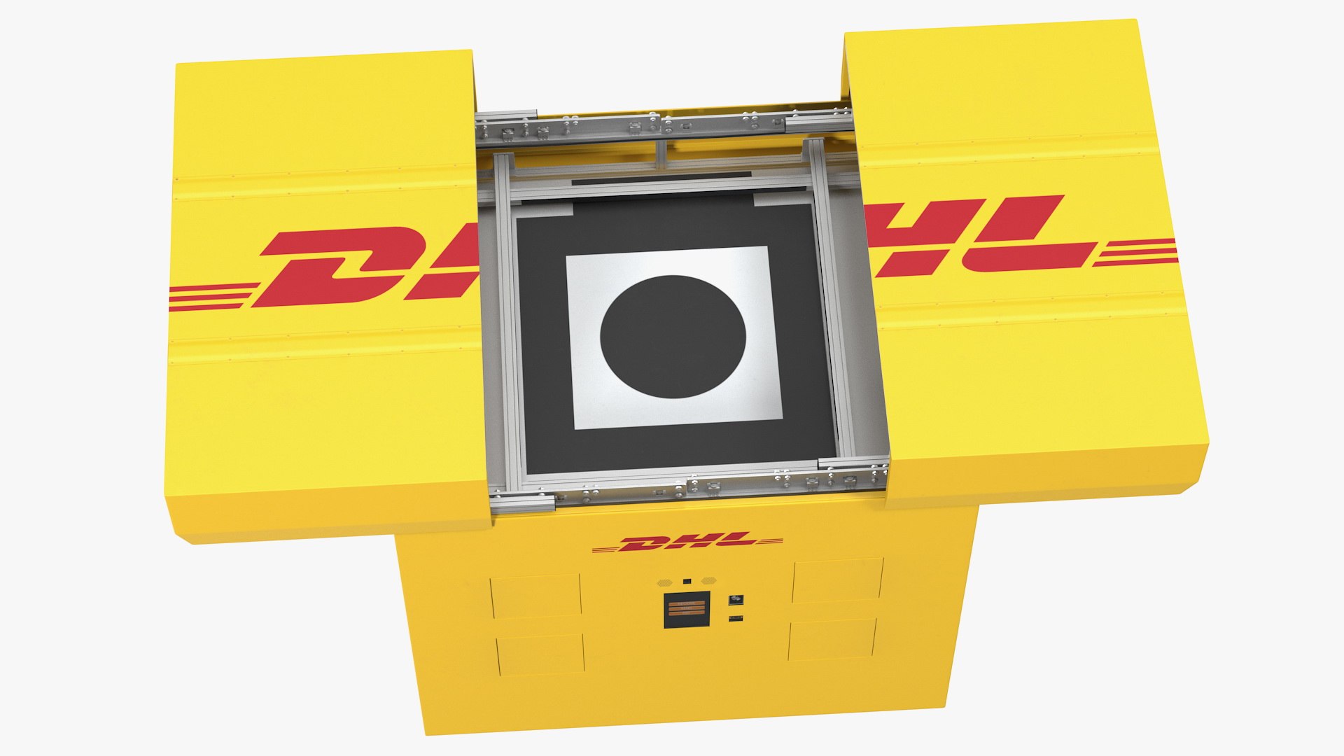 Dhl express delivery drone 3D model - TurboSquid 1603553
