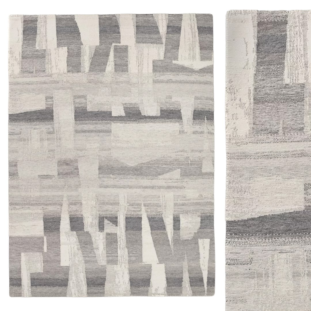 3D RASHMI WOOL RUG model - TurboSquid 2145282