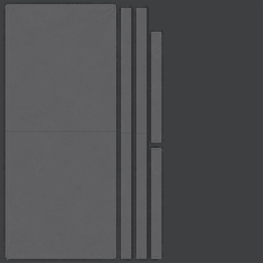 3D Padding Walls Leather Model - TurboSquid 1256213