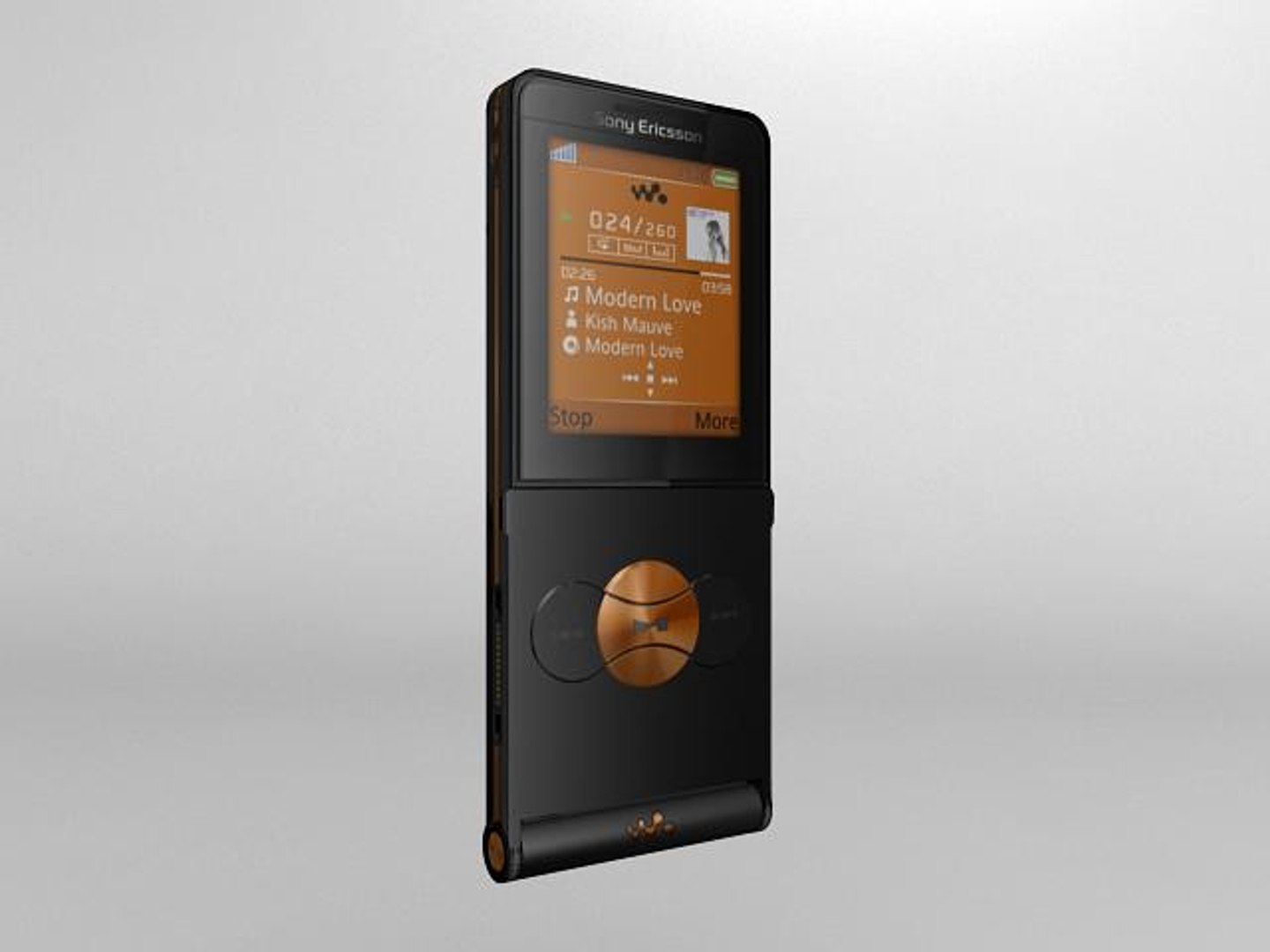 3d Model Sony Ericsson W350