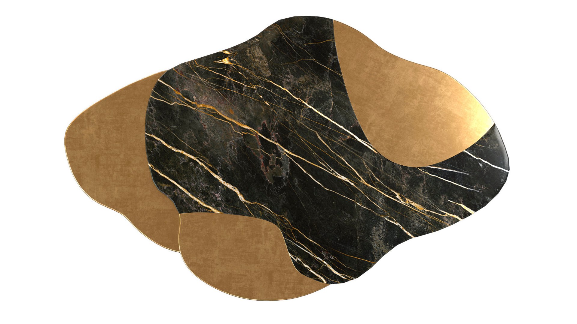 3D Vincenzo De Cotiis Bronze Coffee Table - TurboSquid 2431440