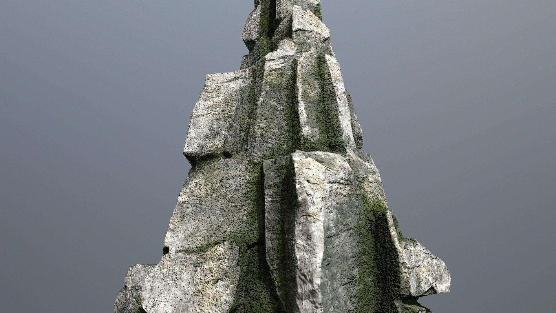 3D cliff rocks model - TurboSquid 2120141