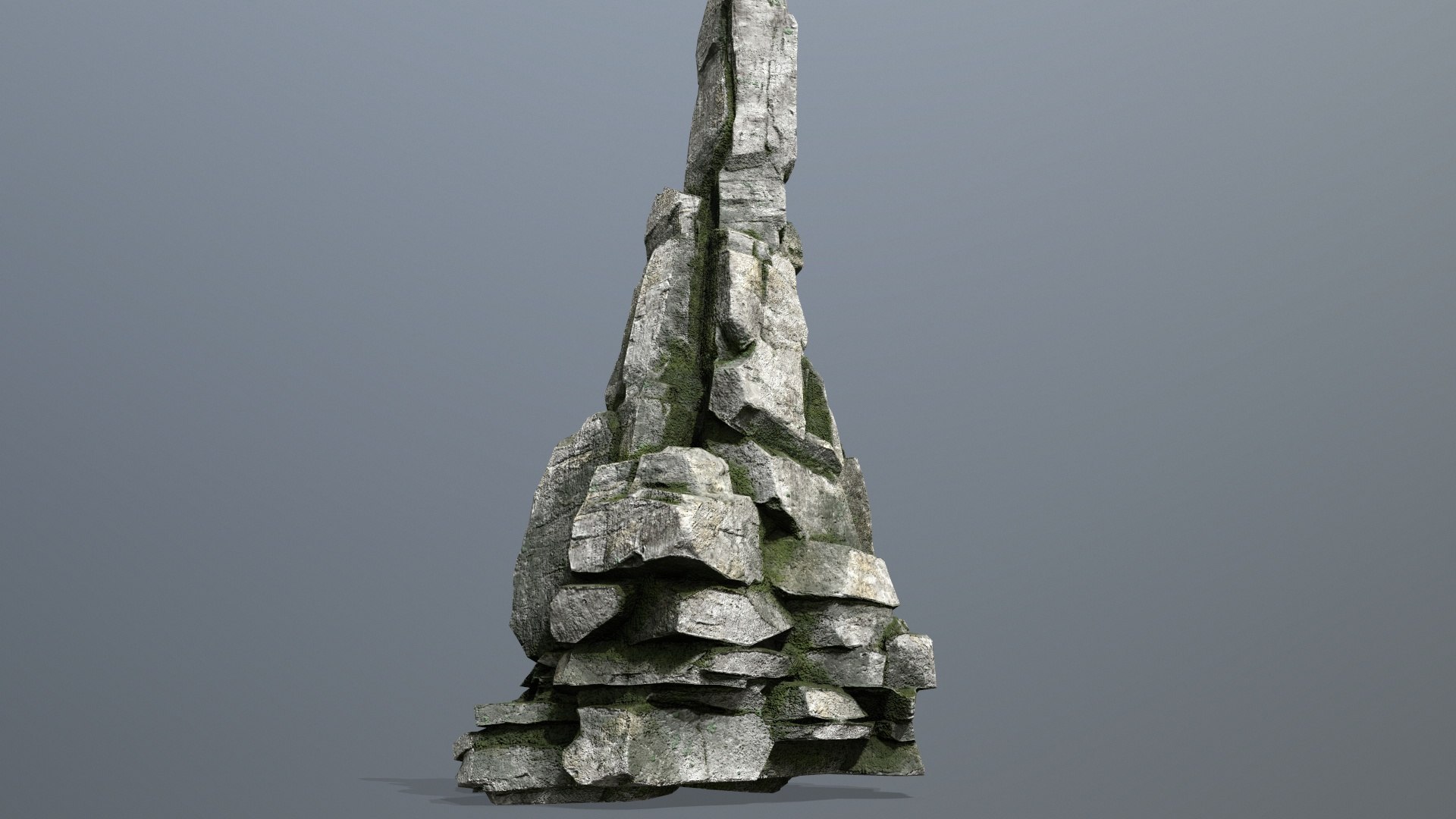3D cliff rocks model - TurboSquid 2120141