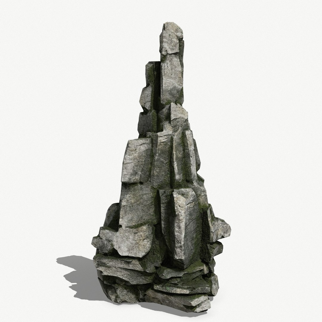 3D cliff rocks model - TurboSquid 2120141