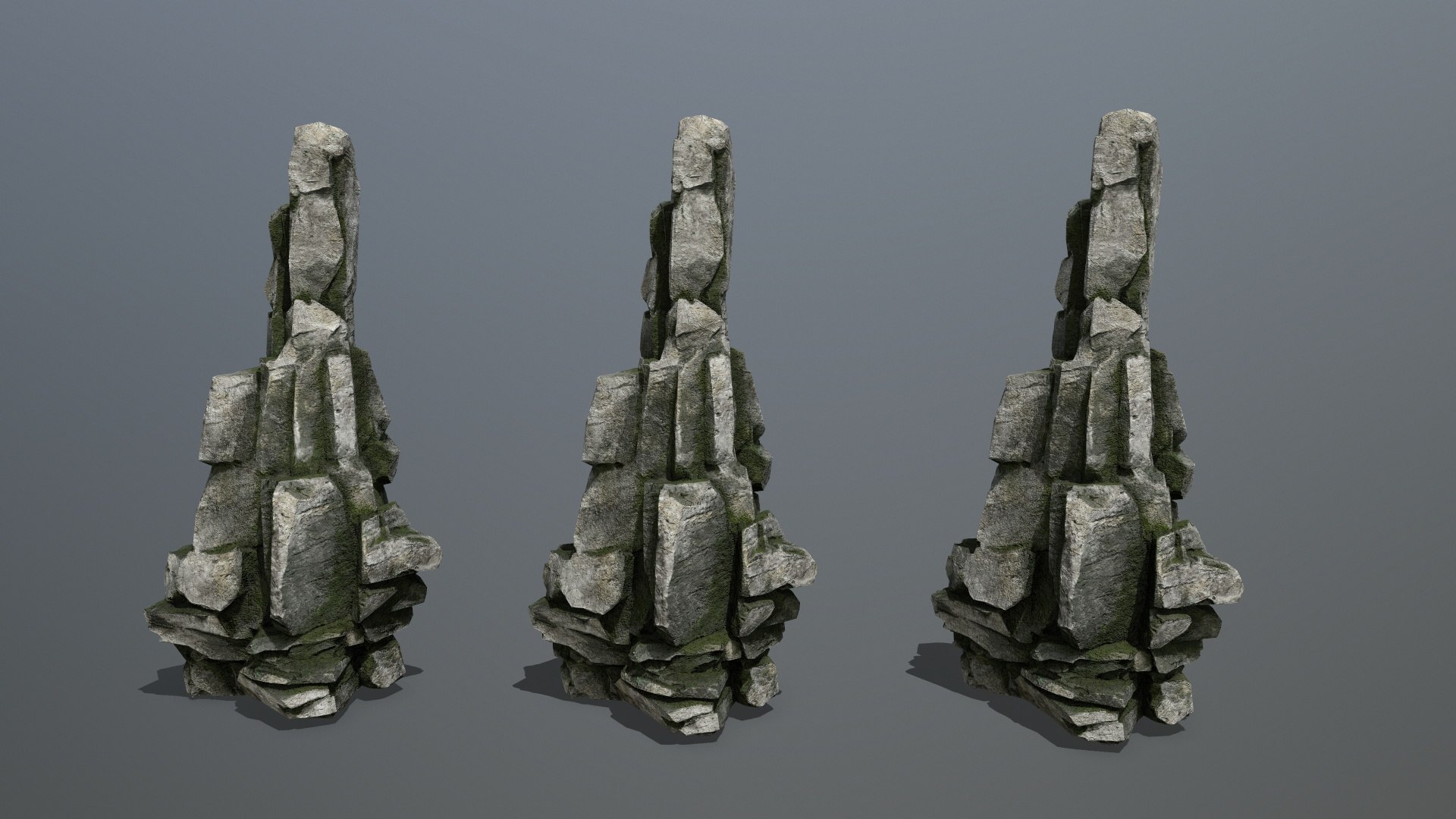 3D cliff rocks model - TurboSquid 2120141