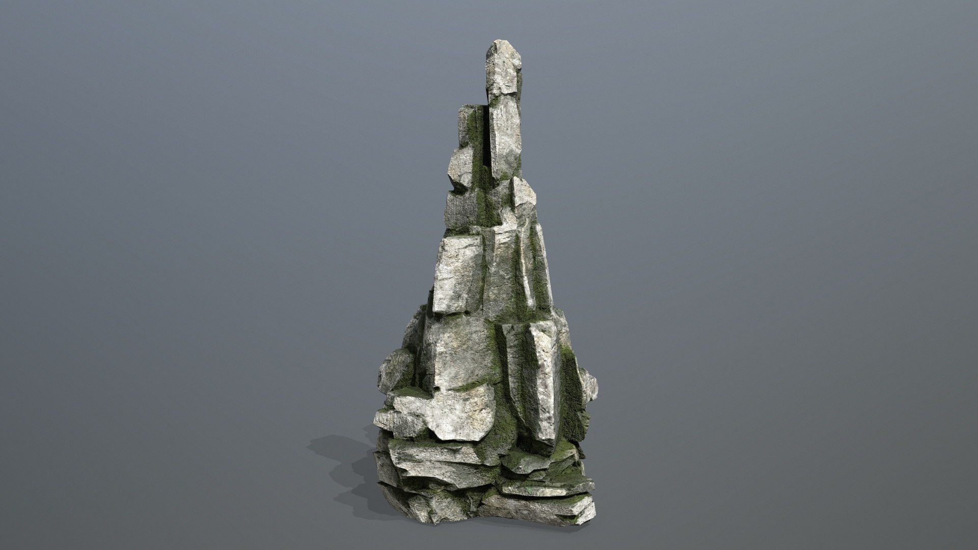 3D cliff rocks model - TurboSquid 2120141