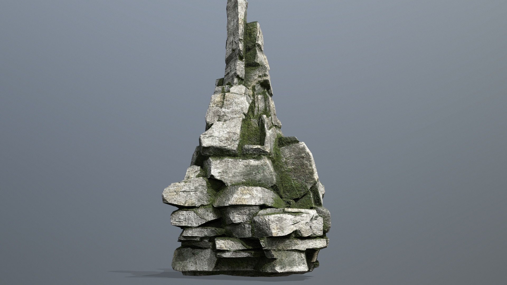 3D cliff rocks model - TurboSquid 2120141