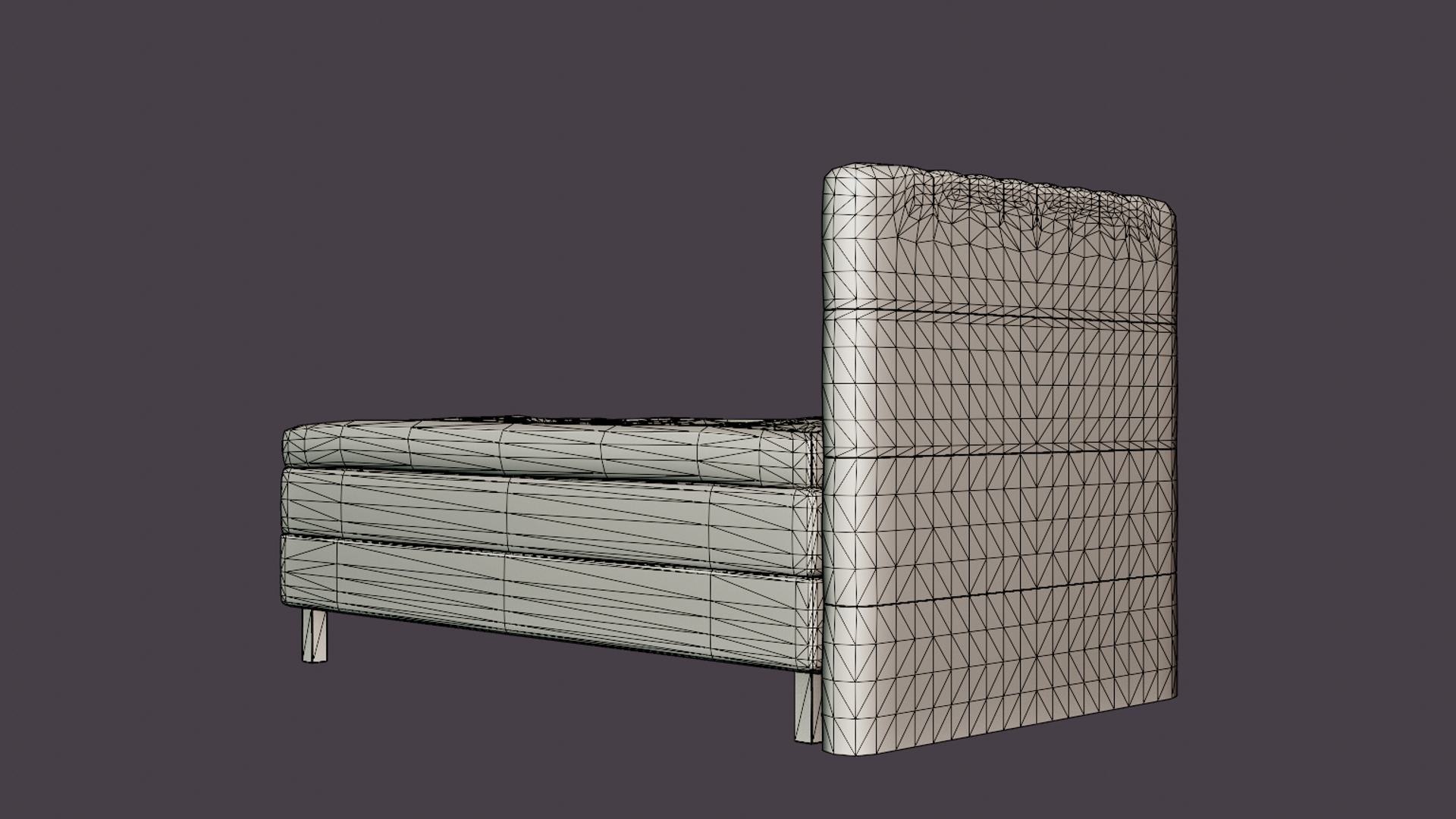 3D Lucky Complete Bed Package 120x200 Polyeter Diamond Bed Wave ...