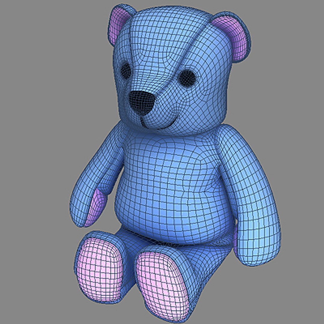 Toy Bear 3ds