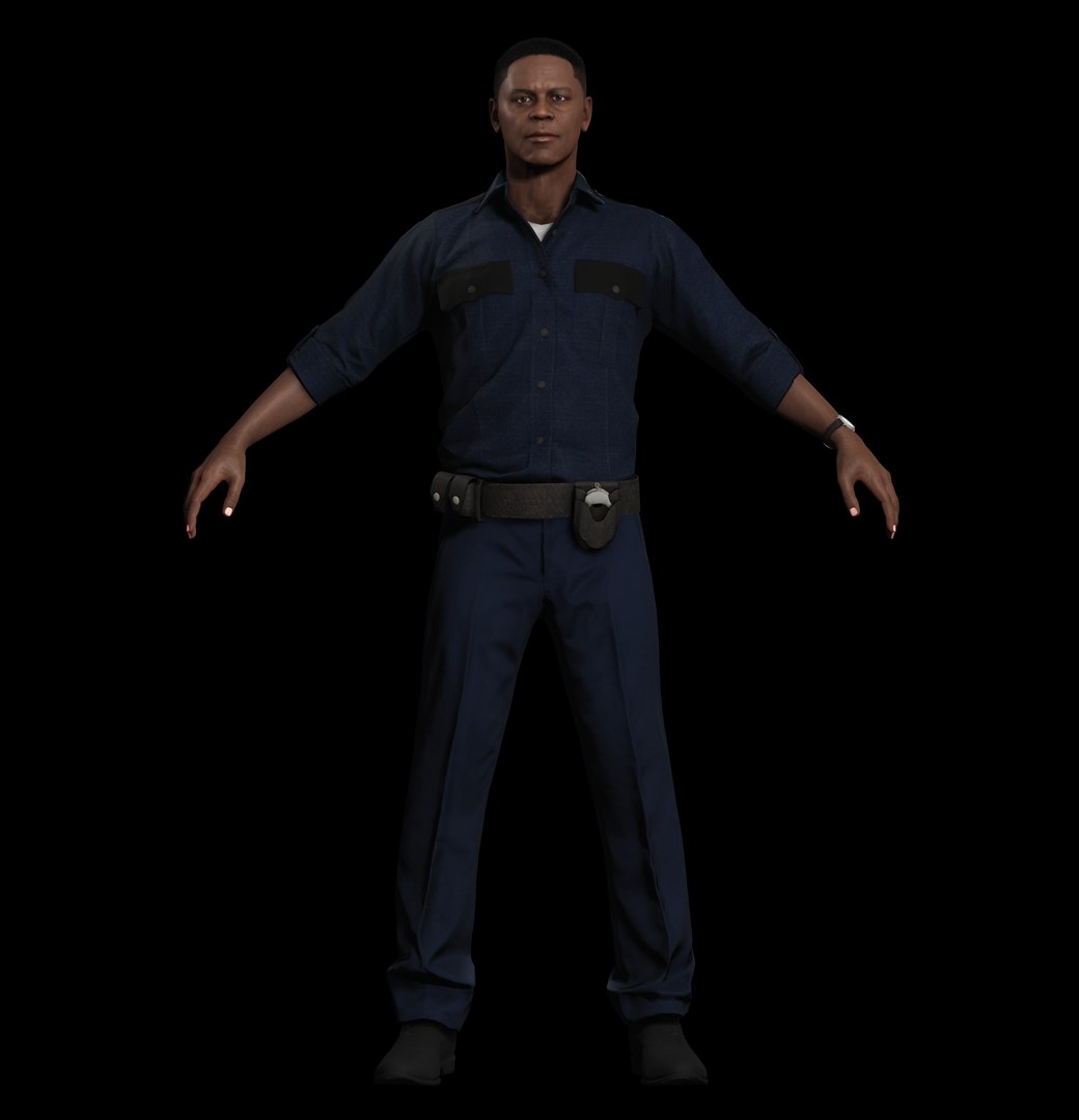 Police 3D - TurboSquid 2068180
