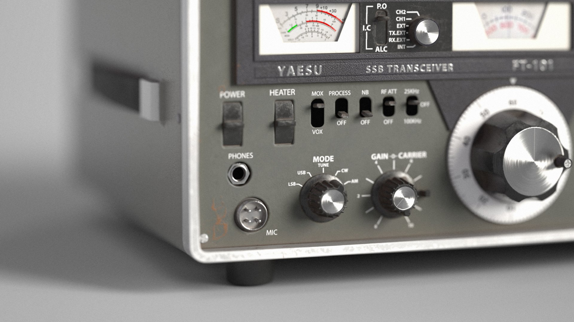 3D Model Ham Radio Transceiver - TurboSquid 2106992