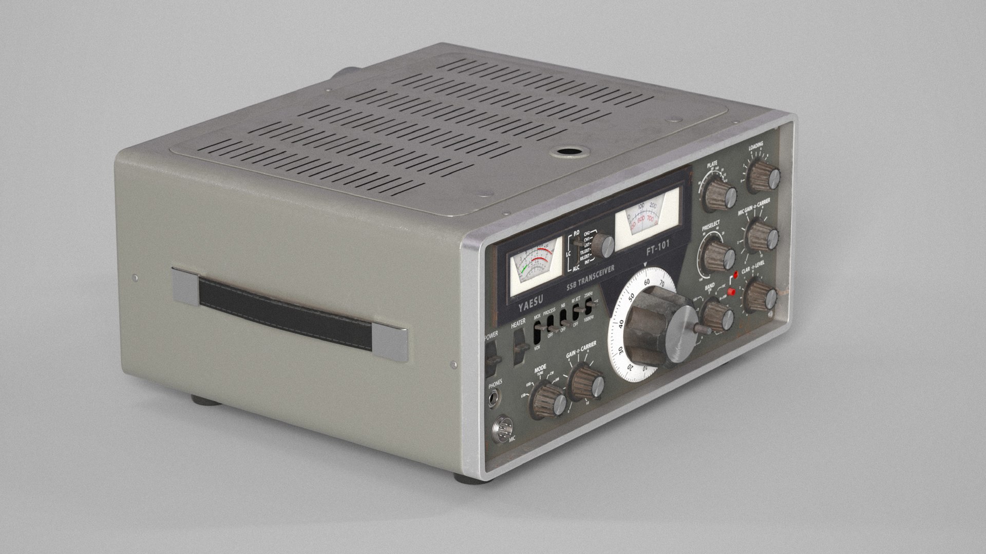 3D Model Ham Radio Transceiver - TurboSquid 2106992
