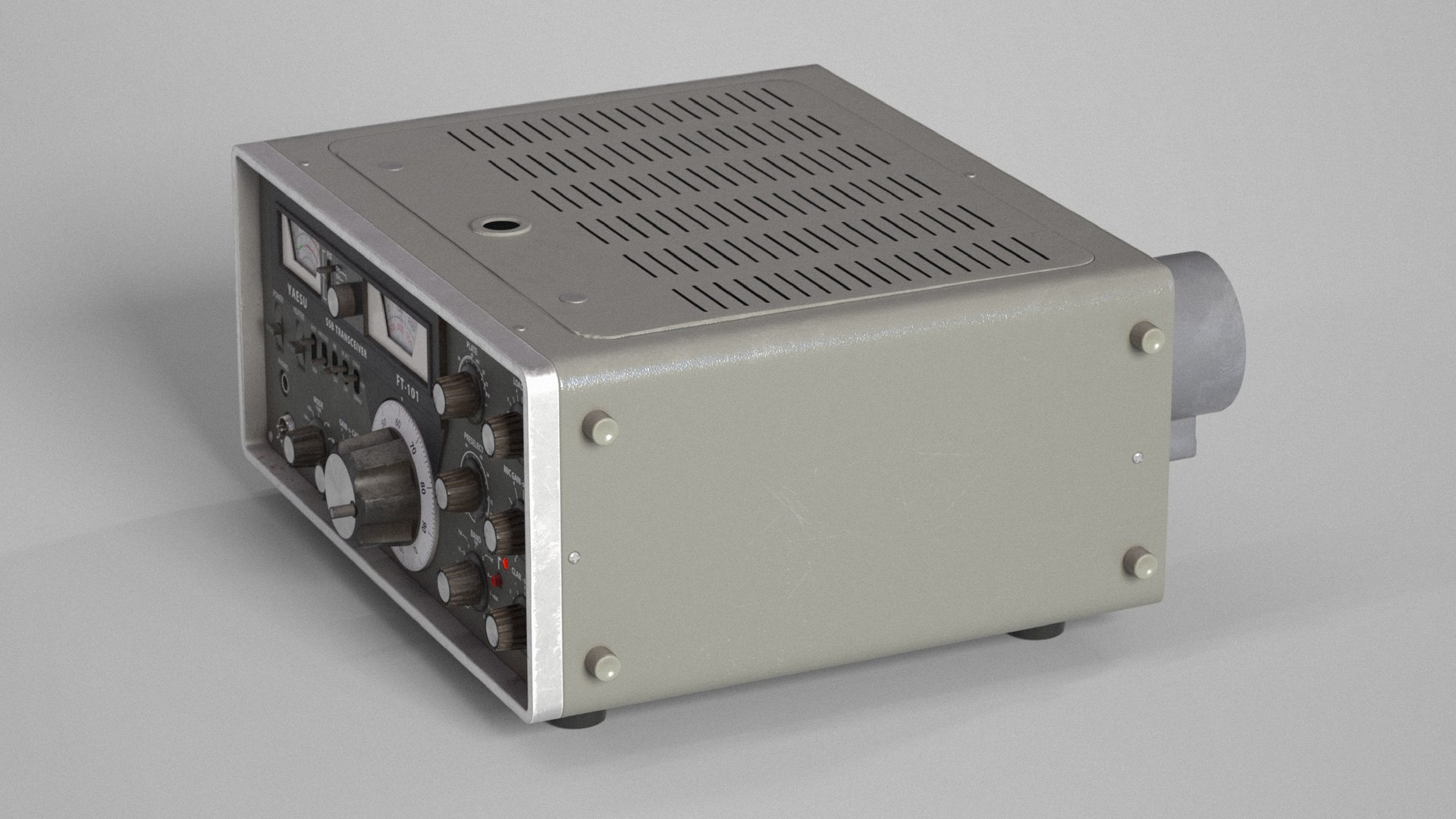 3D Model Ham Radio Transceiver - TurboSquid 2106992