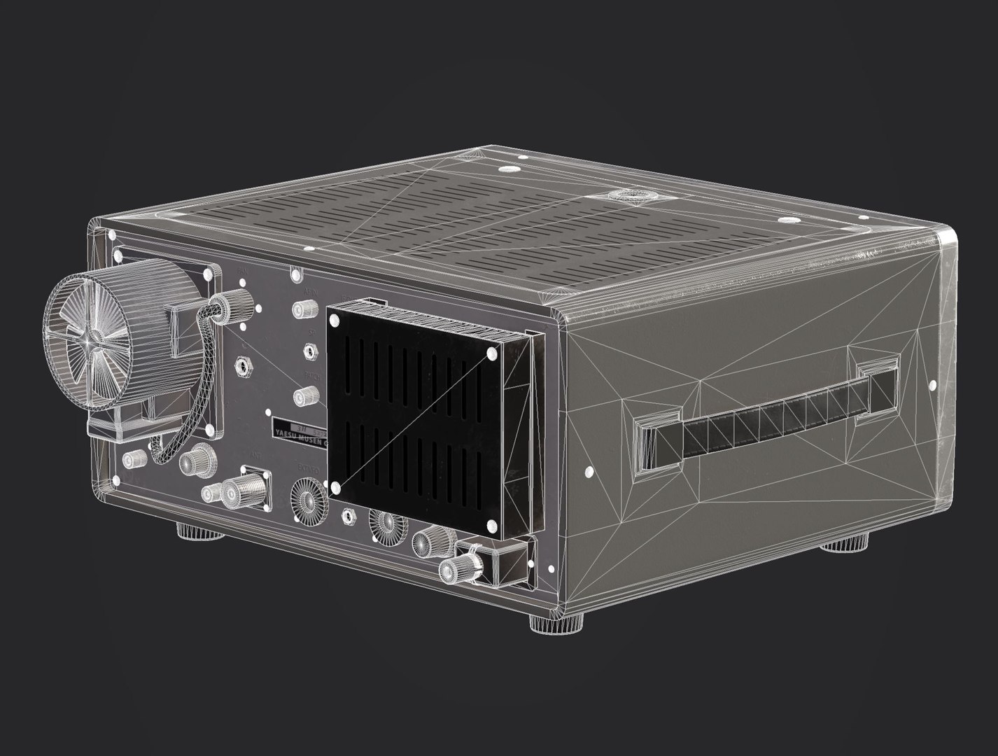 3D Model Ham Radio Transceiver - TurboSquid 2106992
