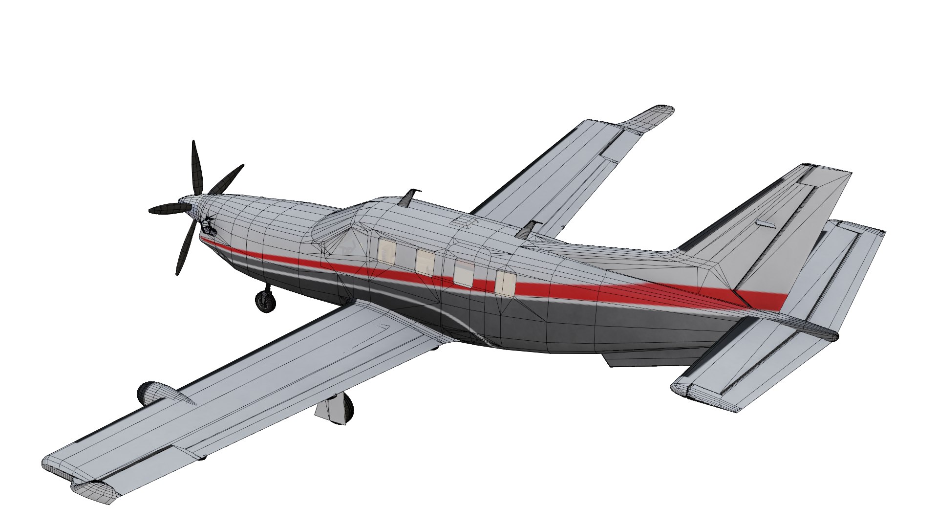 Daher TBM 930 3D Model - TurboSquid 2349818