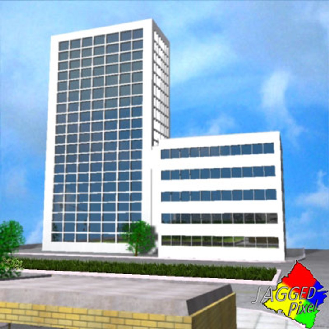 Detroit Winsor Tunnel Buildings 3d Model