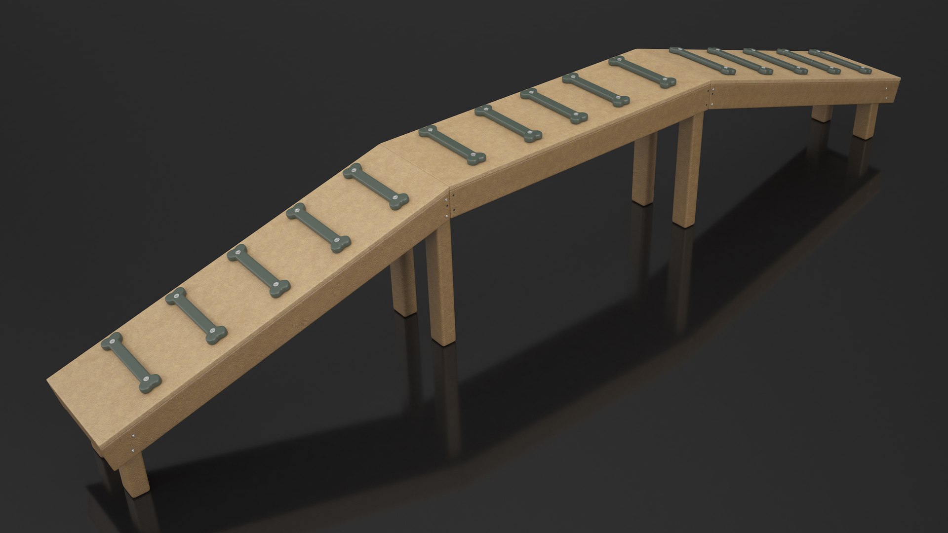 3D Bridge for Dog Training Park - TurboSquid 2045813