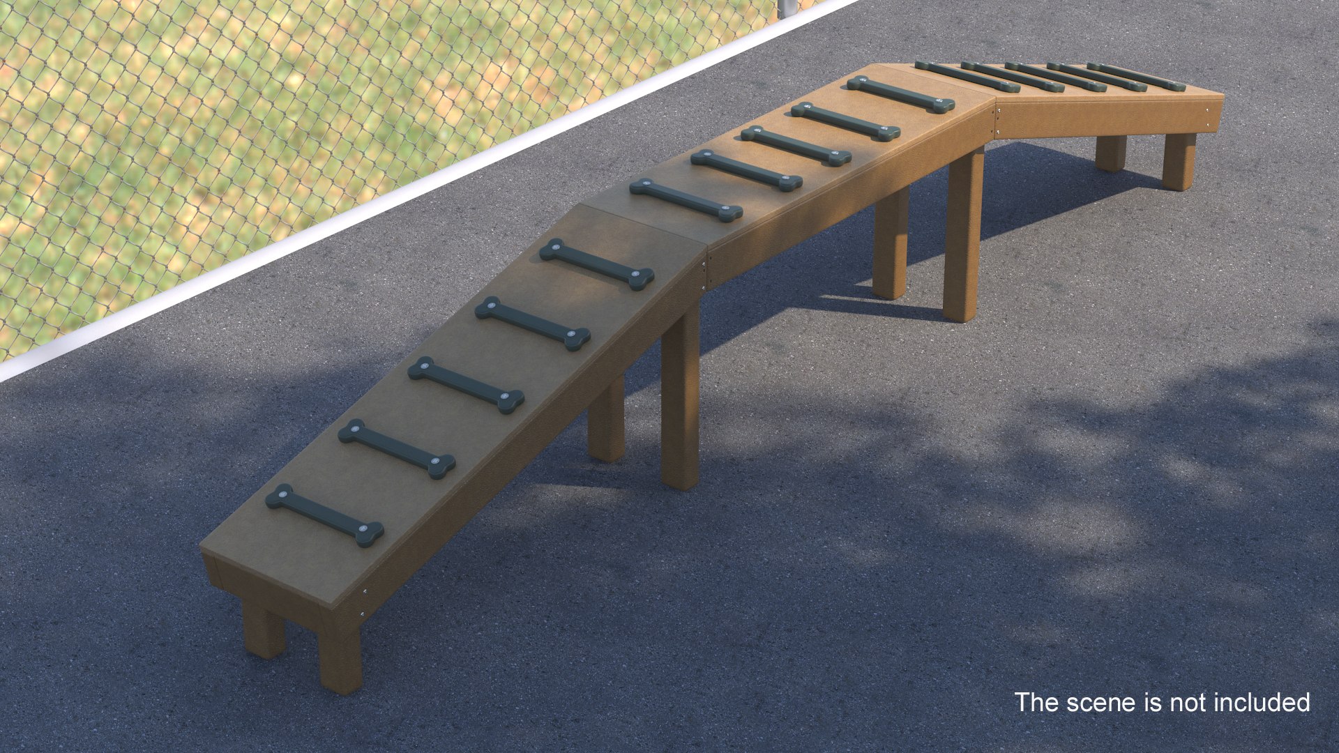 3D Bridge For Dog Training Park - TurboSquid 2045813