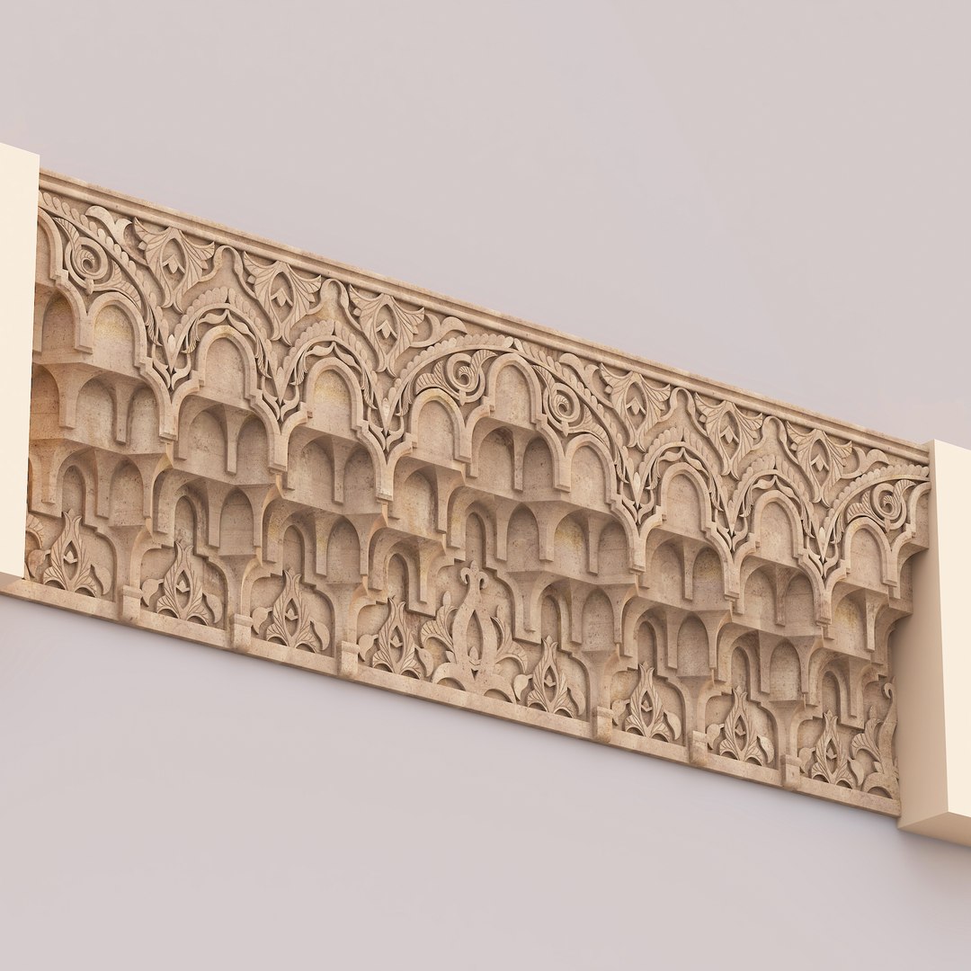 3D Islamic Muqarnas Set - Vol 6 - 3 Models - TurboSquid 2518964