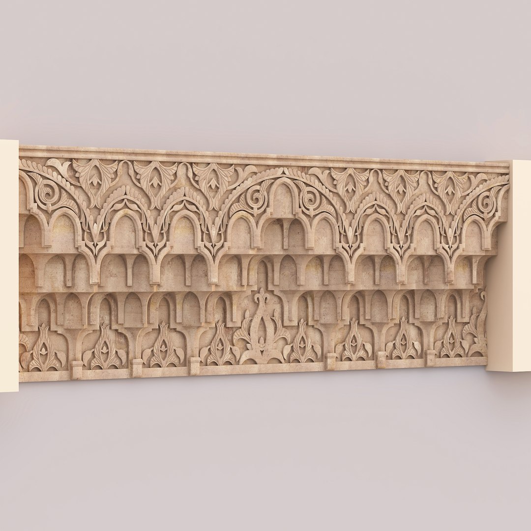 3D Islamic Muqarnas Set - Vol 6 - 3 Models - TurboSquid 2518964