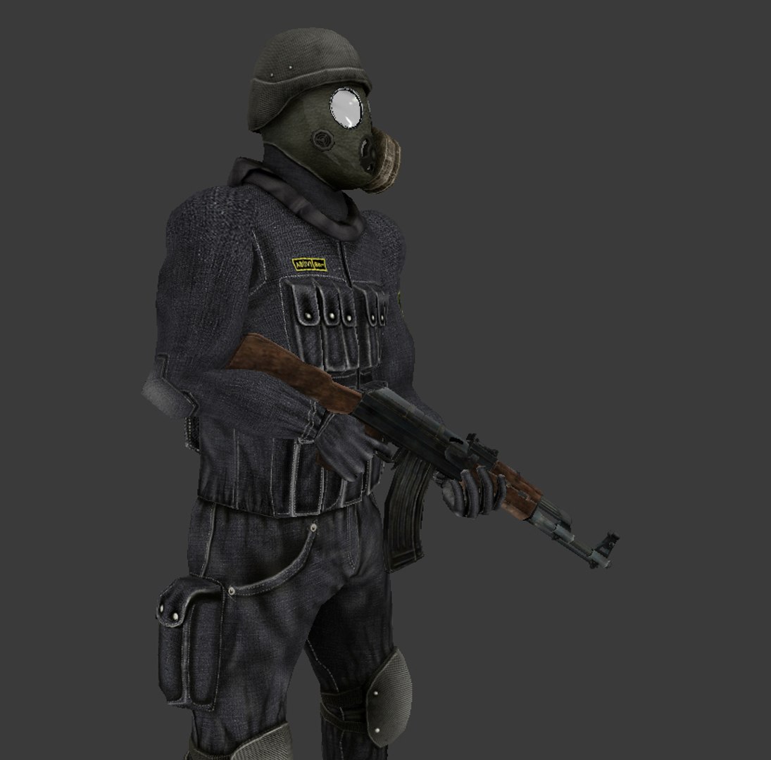 3D Solder Weapon Ak-47 - TurboSquid 1207973