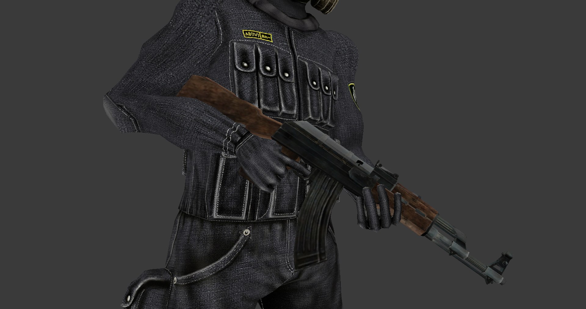 3D Solder Weapon Ak-47 - TurboSquid 1207973