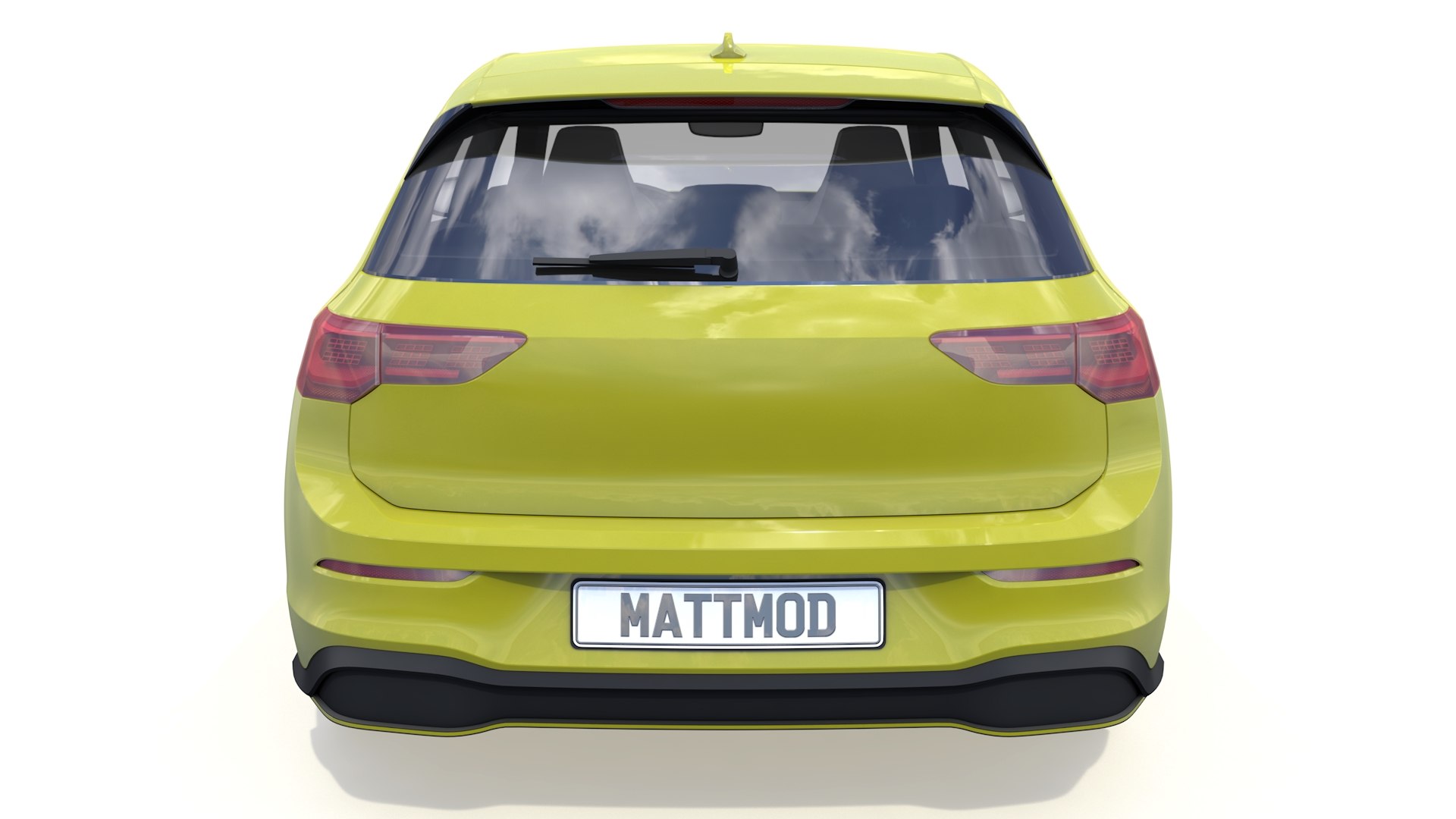 3D Generic Euro Hatchback Model - TurboSquid 2186934