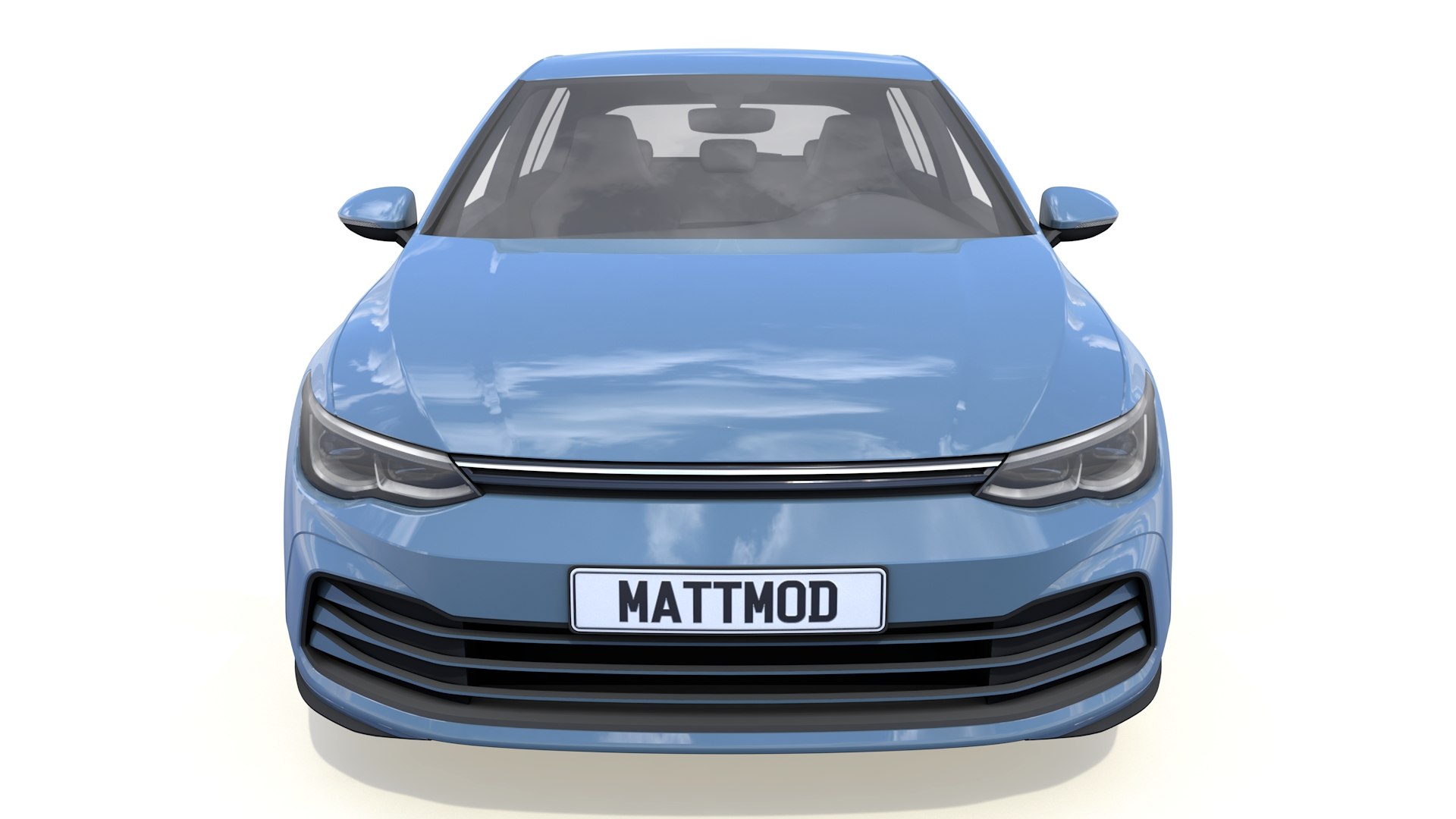 3D Generic Euro Hatchback Model - TurboSquid 2186934