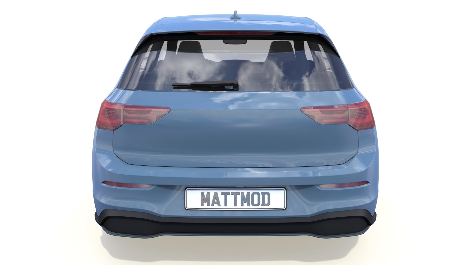 3D Generic Euro Hatchback Model - TurboSquid 2186934