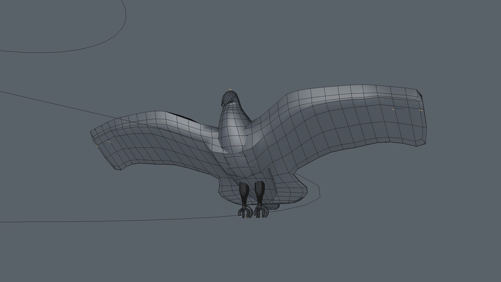 3D model group vultures flying - TurboSquid 1643239