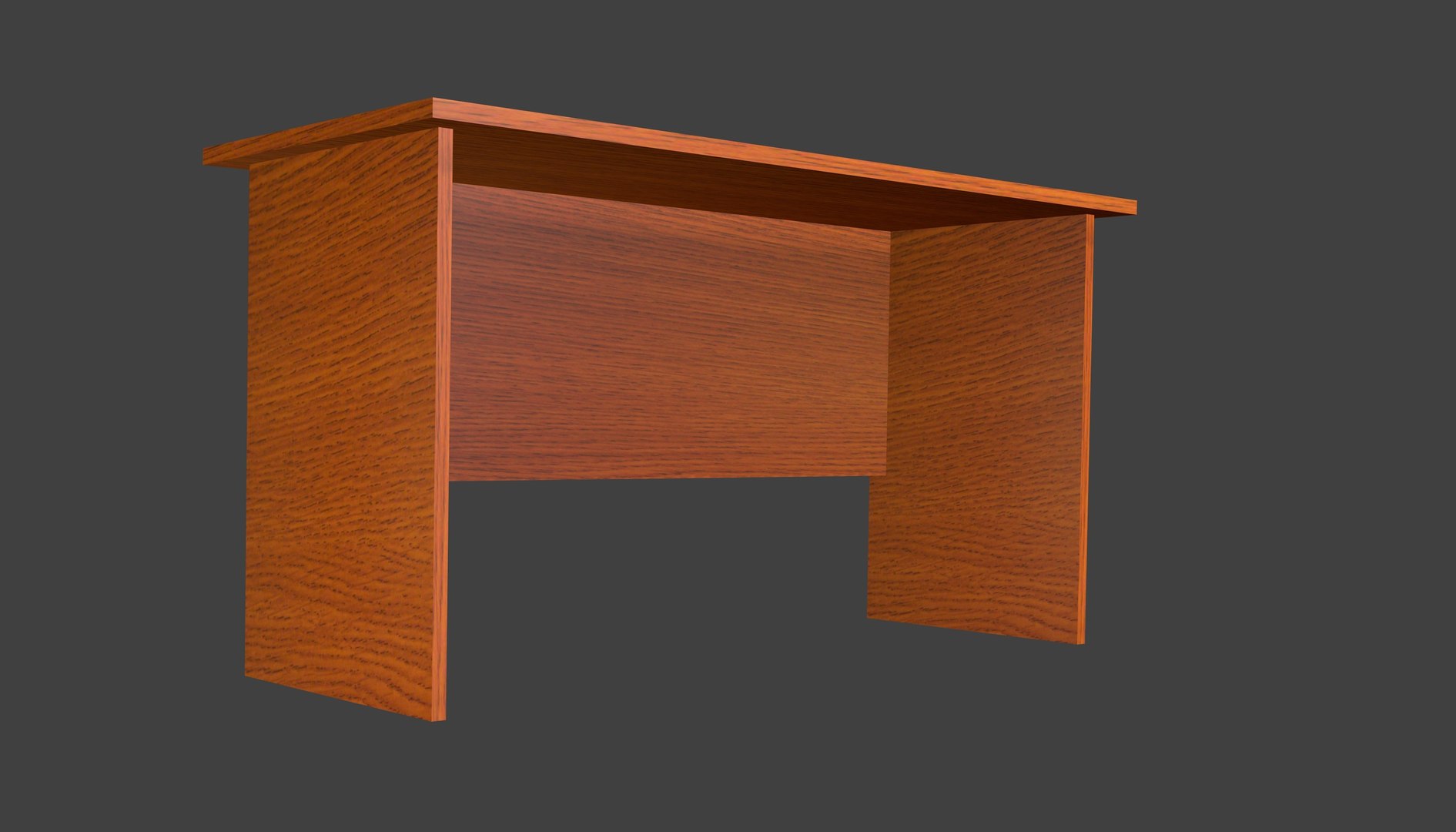 Free 3ds Model Brown Table