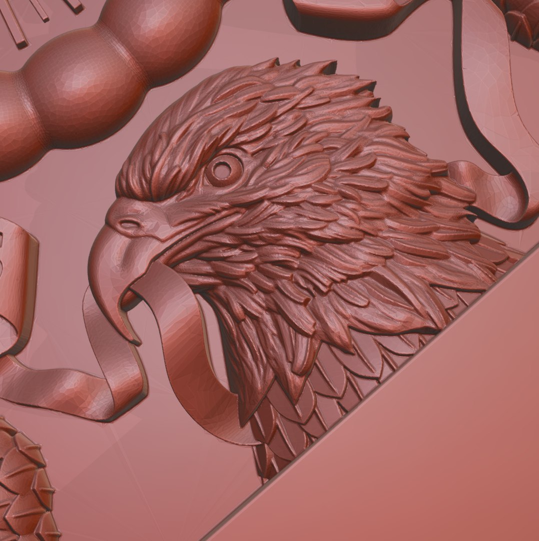 3D United States Great Seal 3D Print And Engrave America S Legacy 3D ...